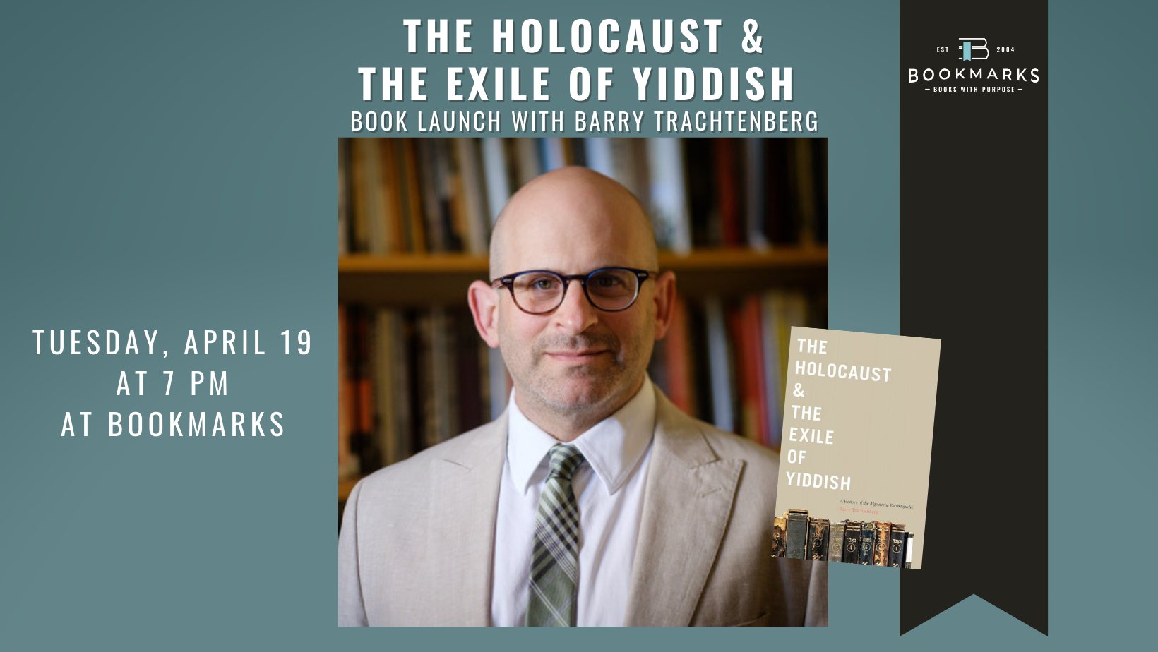 THE HOLOCAUST & THE EXILE OF YIDDISH Book Launch with Barry ...