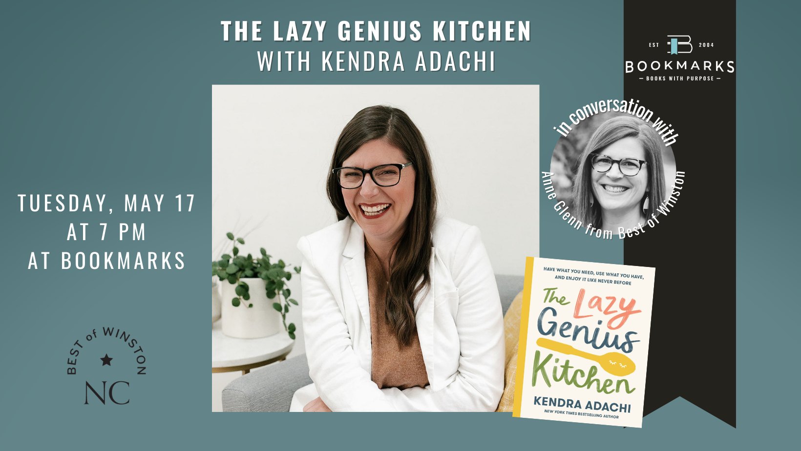 THE LAZY GENIUS KITCHEN with Kendra Adachi in conversation with Anne ...
